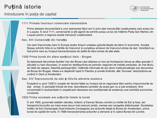 Istoric Piata de Capital | PPT
