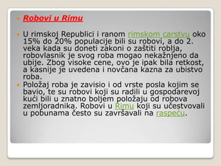 Rimljani | PPTX