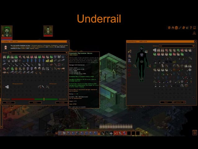 Making of Underrail (PC, RPG) | PPTX