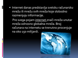 Istorija interneta | PPT
