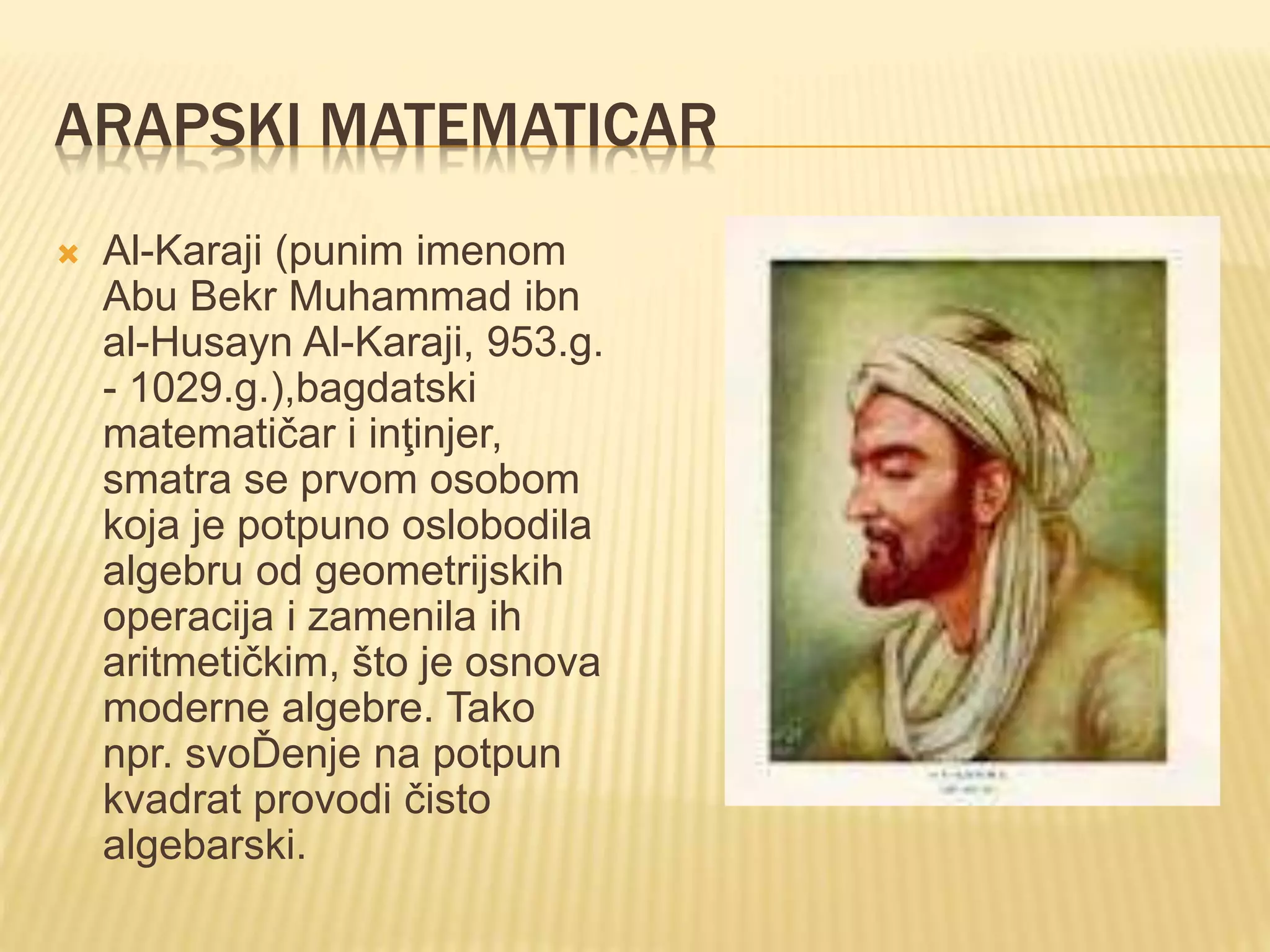 Istorija matematike | PPTX