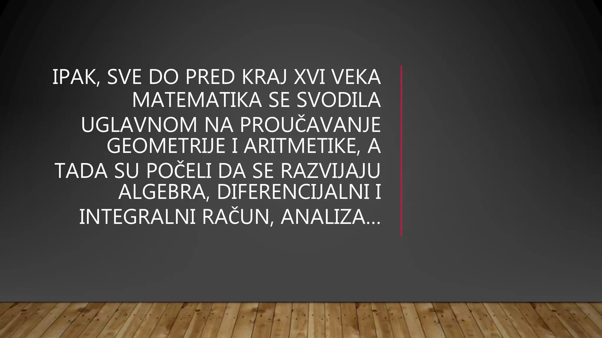 Istorija matematike | PPTX