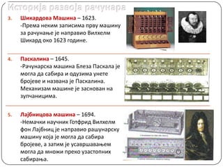 Istorija razvoja racunara | PPSX