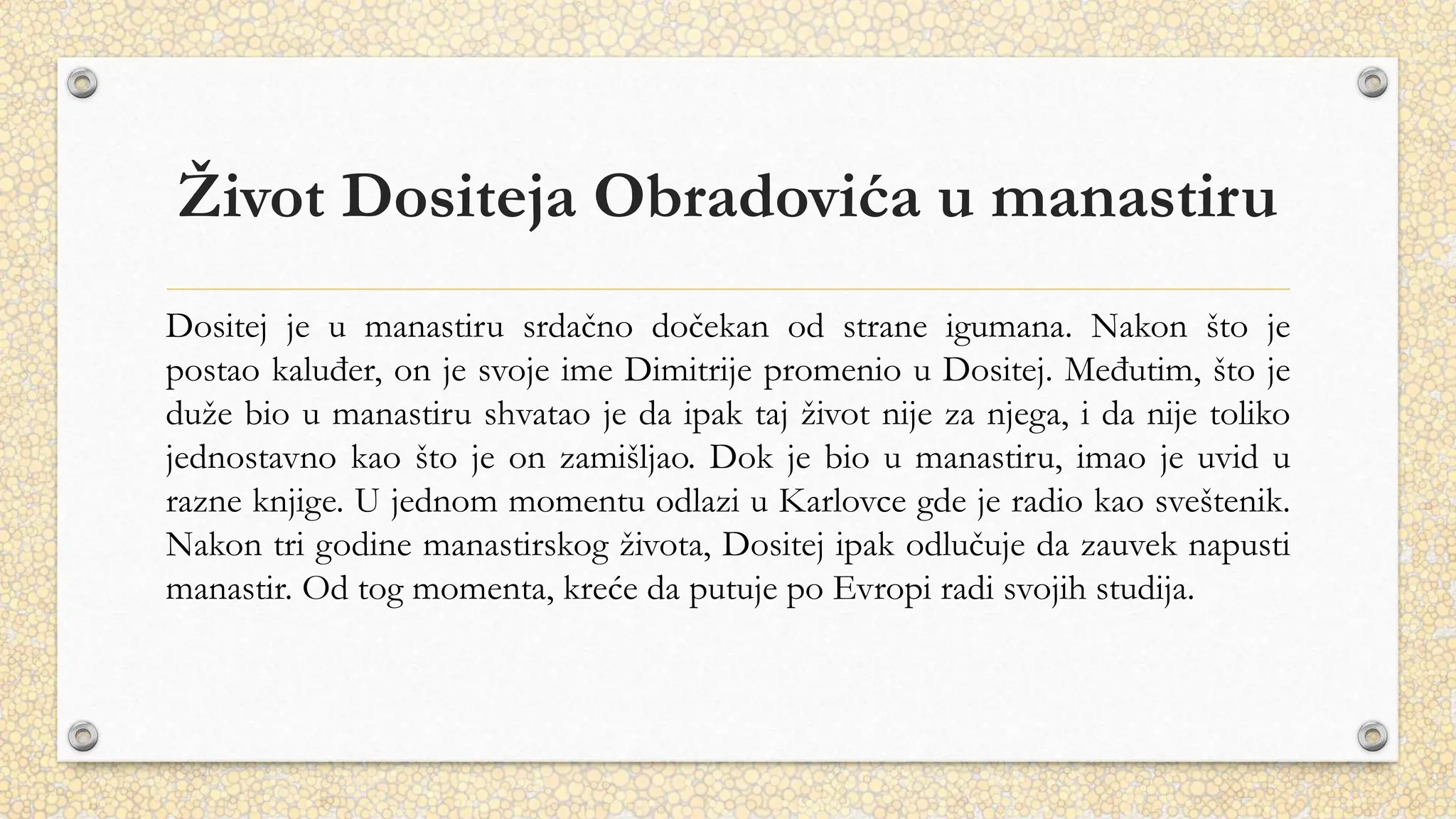 Istorija Dositej Obradović za sedmi razred.pptx