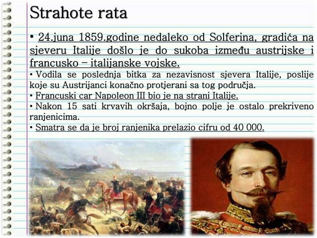 Istorija Crvenog krsta | PPTX