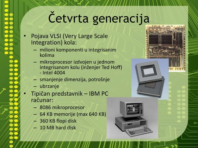 Istorijat razvoja računara | PPT