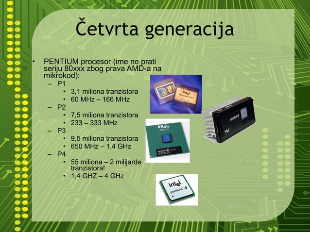 Istorijat razvoja računara | PPT