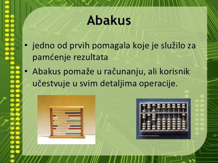 Istorijat razvoja računara