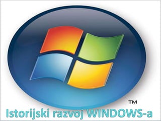 Istorijski razvoj operativnog_sistema_windows | PPT