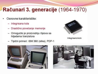 Istorijski razvoj računara | PPTX