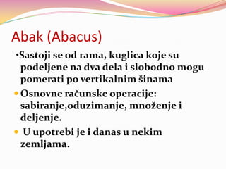 Istorijski razvoj računara | PPTX