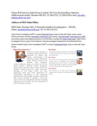 Istory of cbcid | DOCX