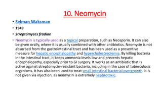 Natural Sources of Drugs e.g. from Microorganisms | PPTX