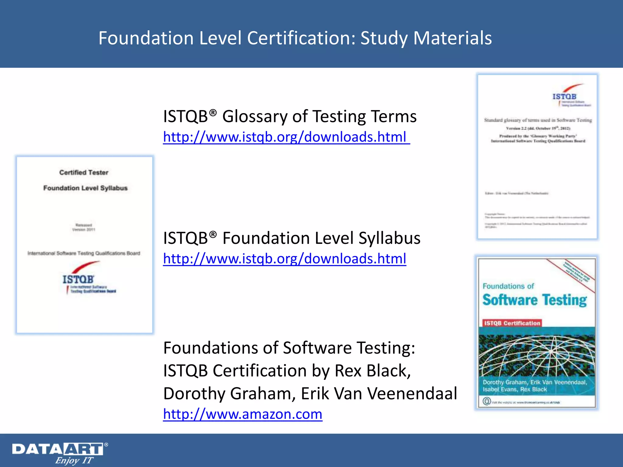 ISTQB Foundation Level: Why, Why Not and How? | PPTX