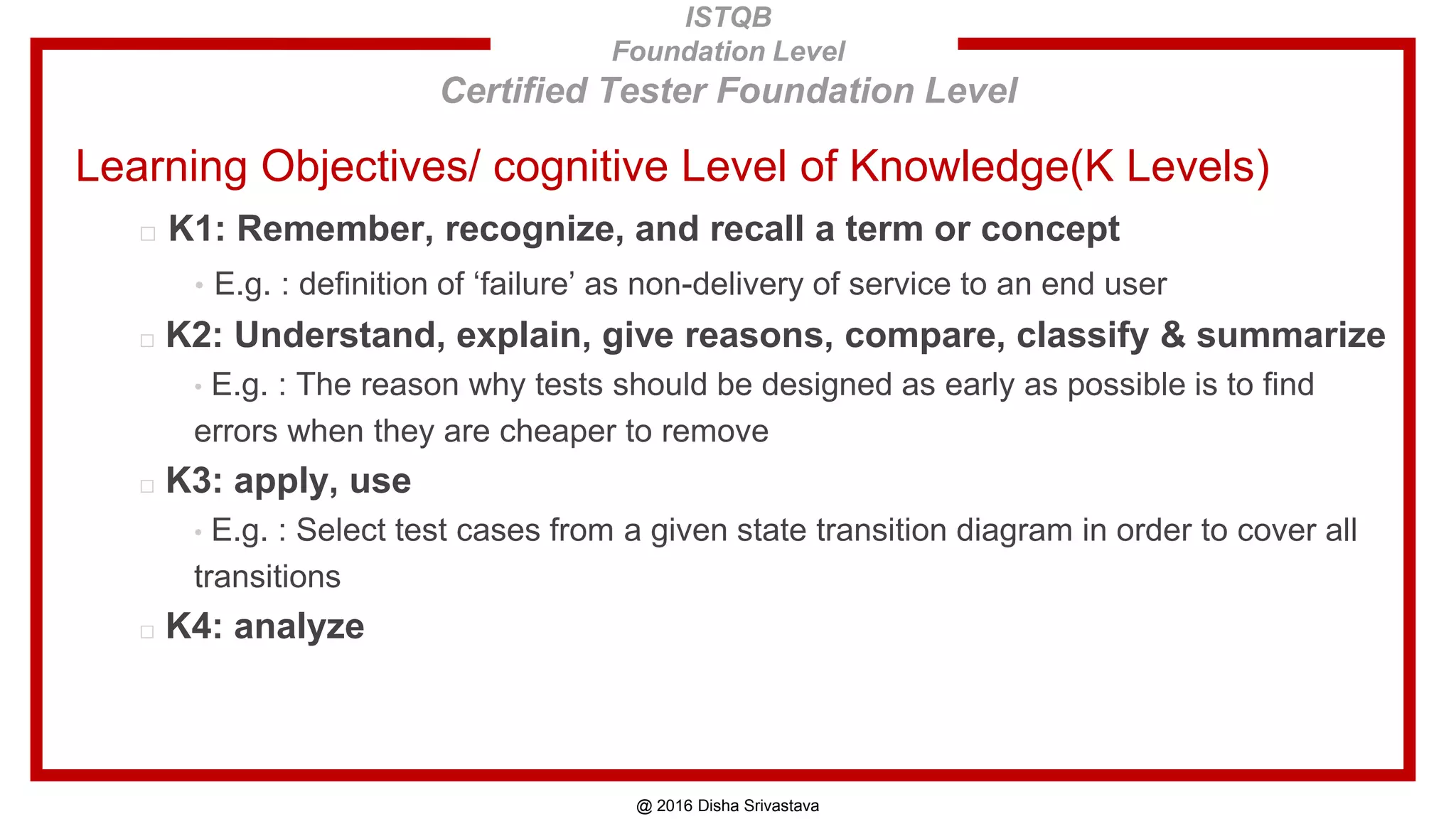 ISTQB CTFL Series - Overview | PDF
