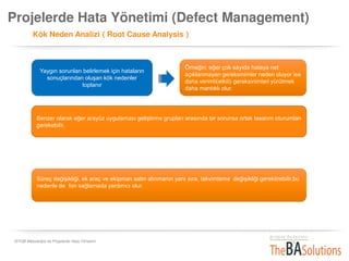 ISTQB PROJELERDE HATA YÖNETİMİ | PPT