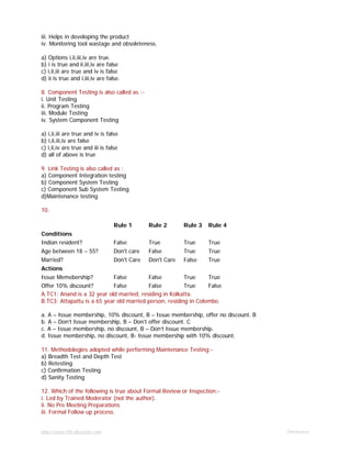 Istqb question-paper-dump-12 | PDF
