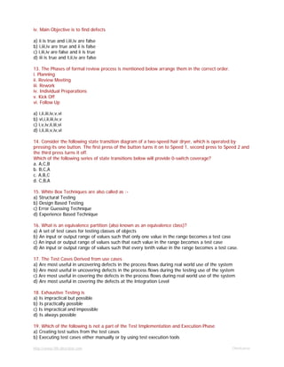 Istqb question-paper-dump-12 | PDF