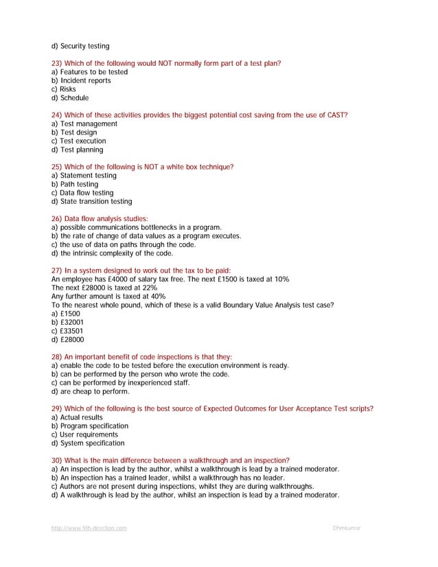 Istqb question-paper-dump-3 | PDF | Computer Software and Applications | Computing