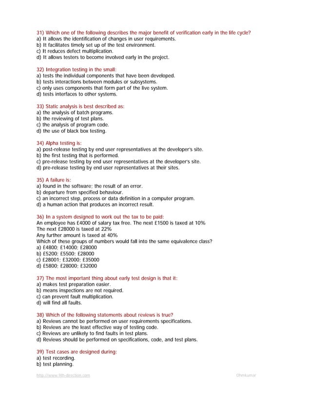 Istqb question-paper-dump-3 | PDF | Computer Software and Applications | Computing