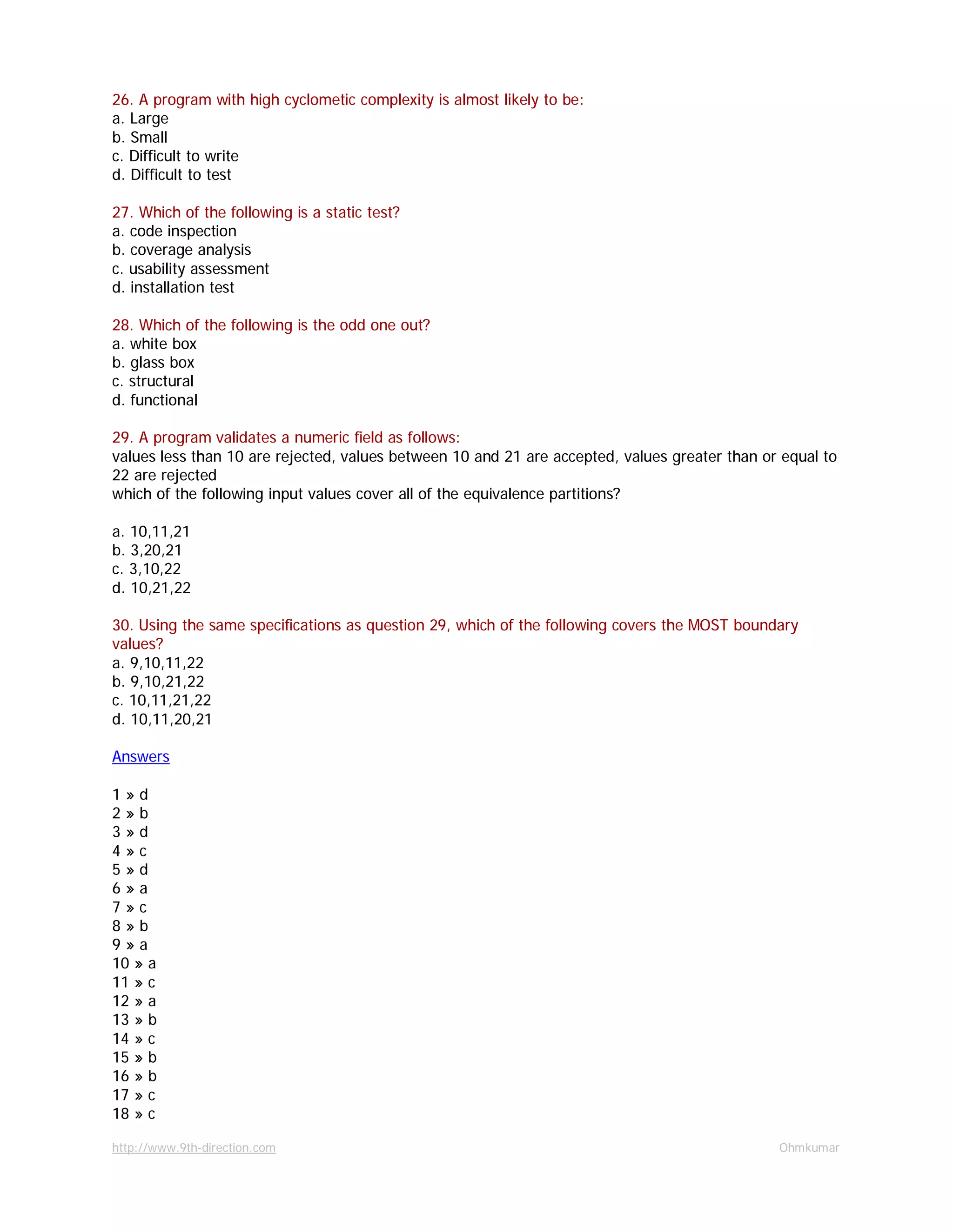 Istqb question-paper-dump-4 | PDF