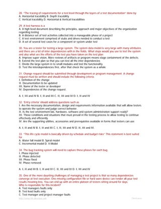 Istqb question-paper-dump-6 | PDF