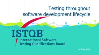 ISTQB Test level, Test type | PPT