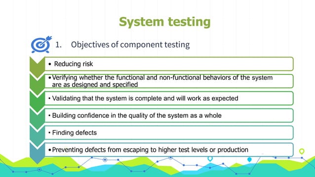 ISTQB Test level, Test type | PPT