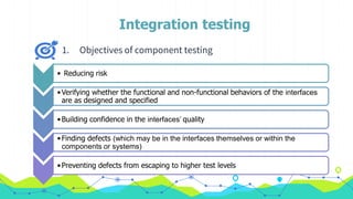 ISTQB Test level, Test type | PPT