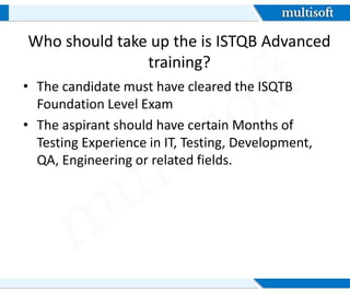 ISTQB Advanced Training | PPT