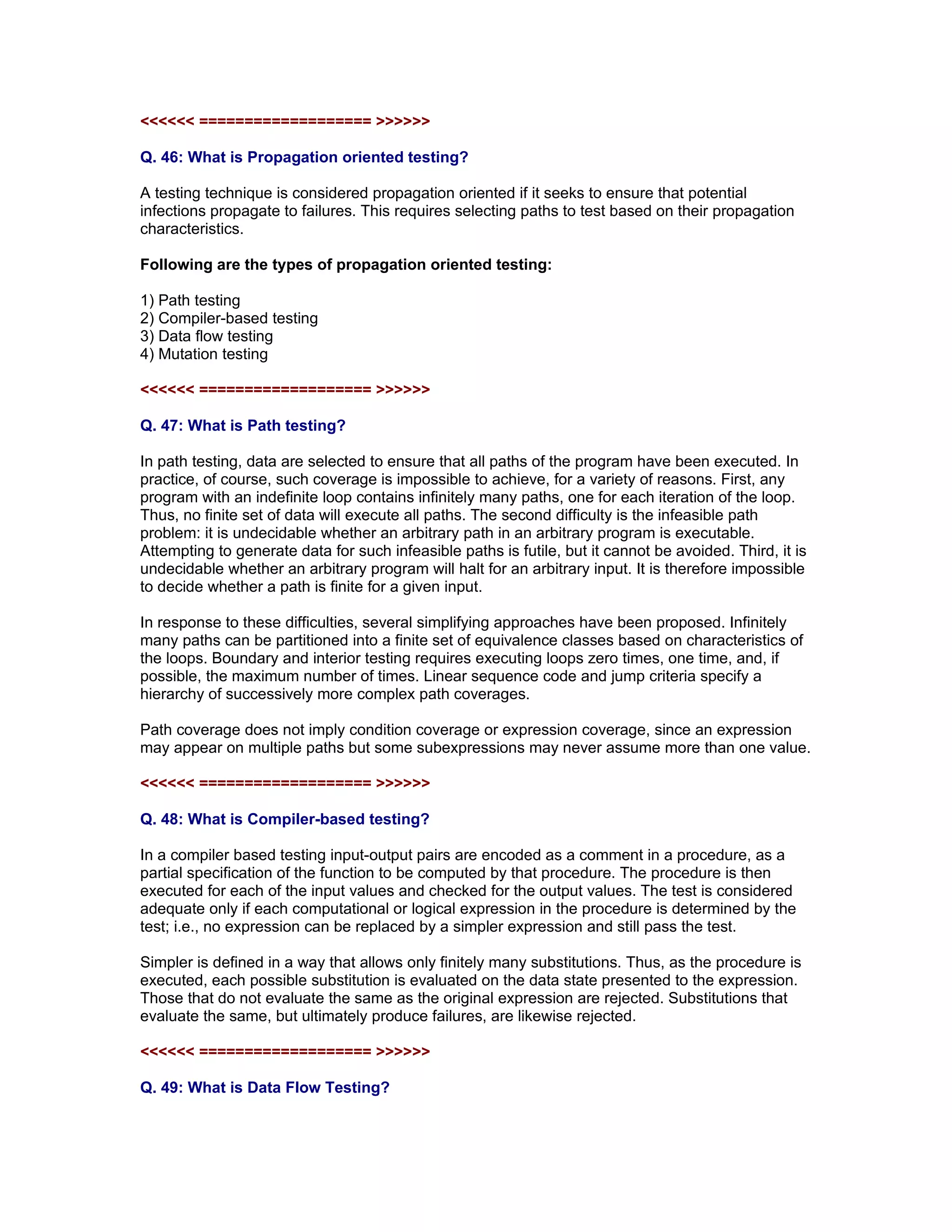 ISTQB Advanced Study Guide - 5 | DOC