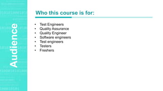 ISTQB Advanced Level Test Automation Engineering Training | PPT