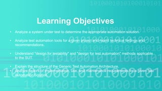ISTQB Advanced Level Test Automation Engineering Training | PPT