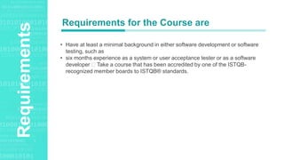 ISTQB Advanced Test Automation Engineering (CTAL-TAE) Q&A | PPTX