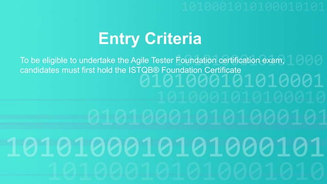 Istqb Agile Tester Foundations Professional Training Pptx Educational Assessment Education