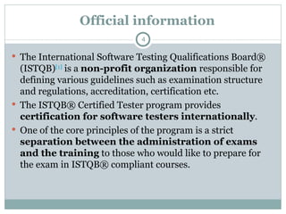 Istqb benefits | PPT