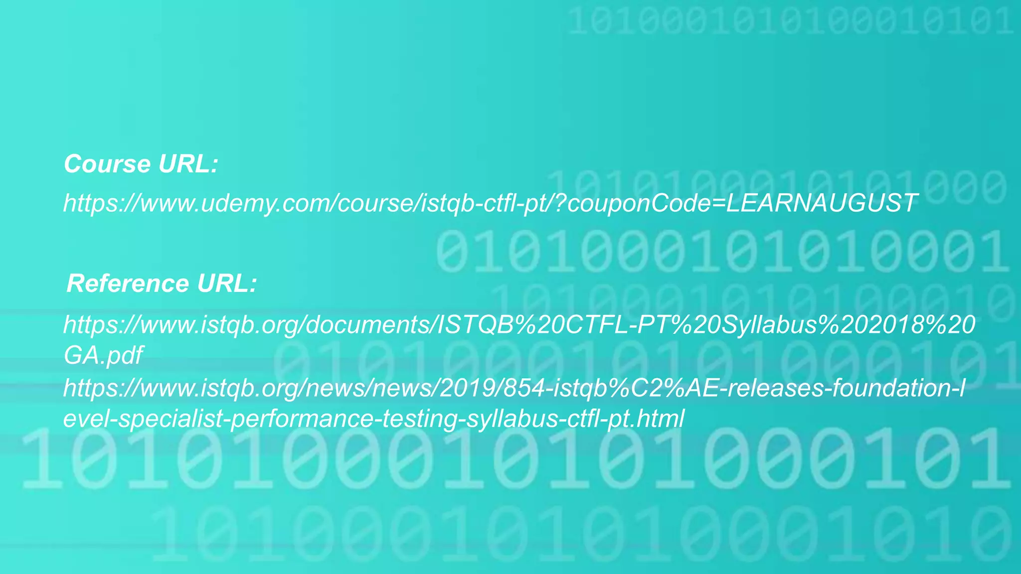 ISTQB CTFL Performance Testing Training | PPT | Free Download