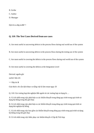 International Software Testing Qualifications Board (ISTQB) | PDF