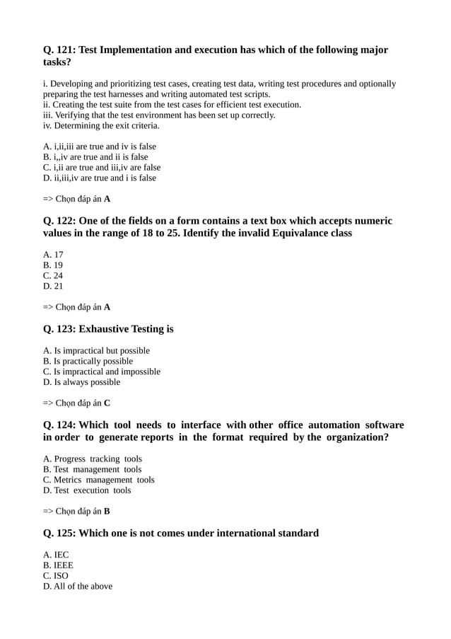 International Software Testing Qualifications Board (ISTQB) | PDF International Software Testing Qualifications Board (ISTQB) | PDF