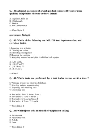 International Software Testing Qualifications Board (ISTQB) | PDF