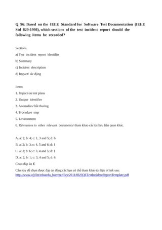 International Software Testing Qualifications Board (ISTQB) | PDF