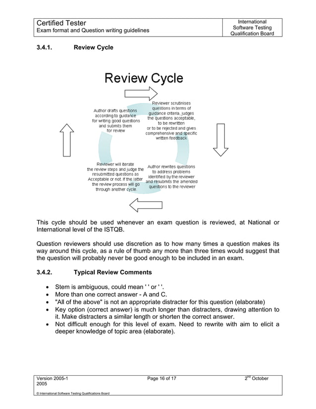 Istqb exam guidelines | PDF