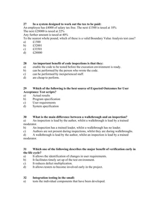 Istqb exam sample_paper_1 | PDF