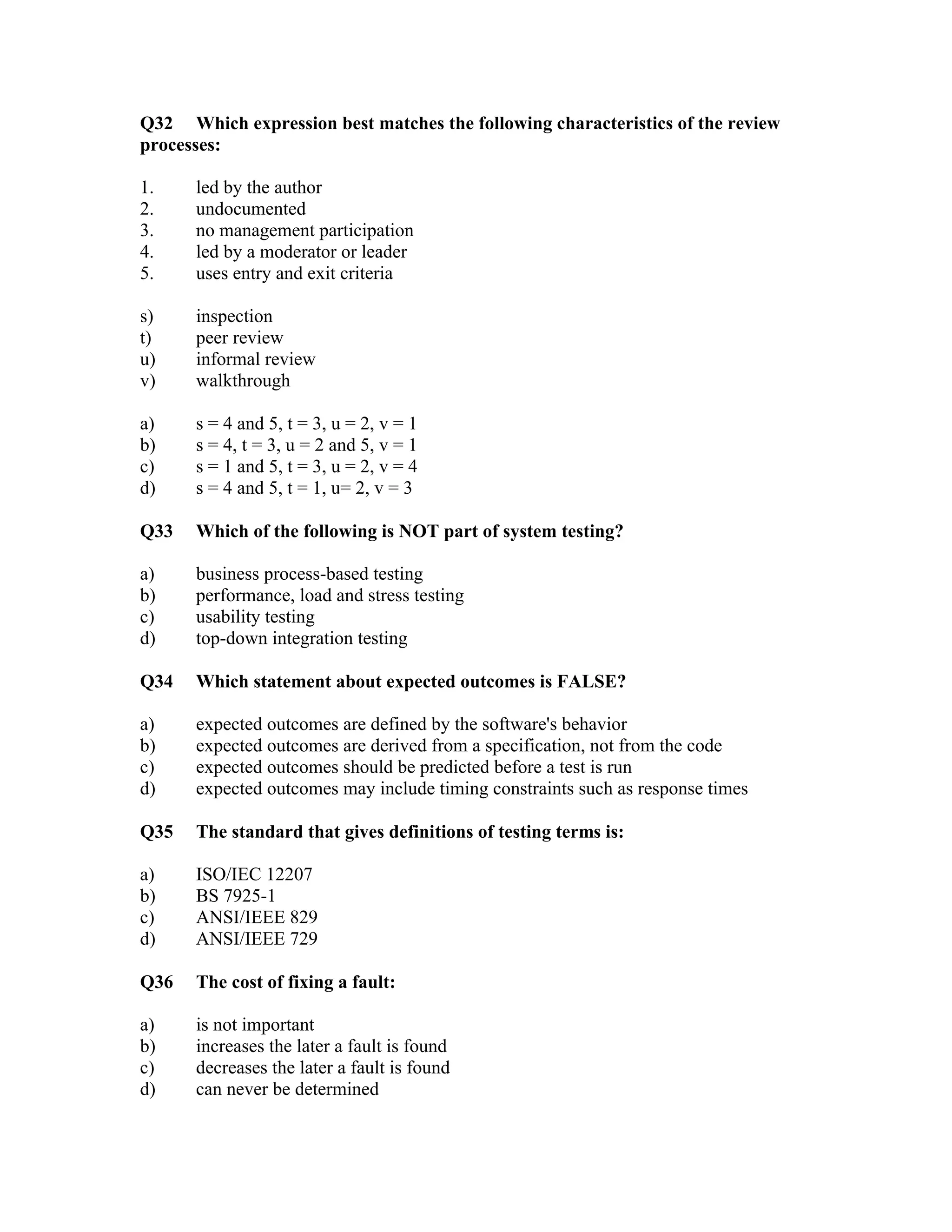 Istqb exam sample_paper_2 | PDF