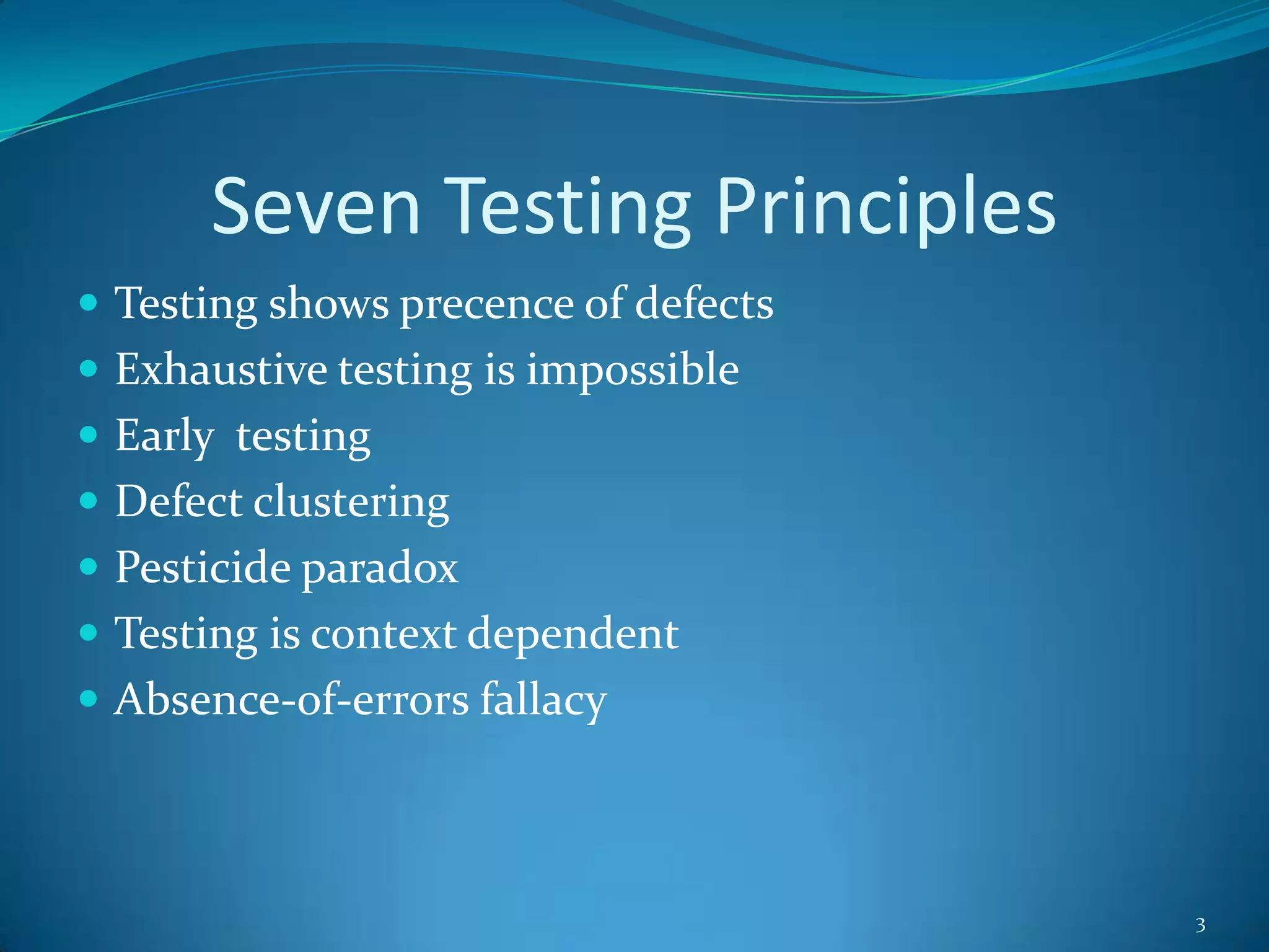 ISTQB Foundation Level Basic | PPTX