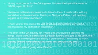 ISTQB Mock Exam (CTFL Foundations) 1000+ Q&A | PPTX