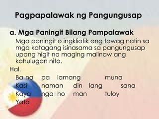 Istraktura ng wika | PPT