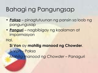 Istraktura ng wika | PPT