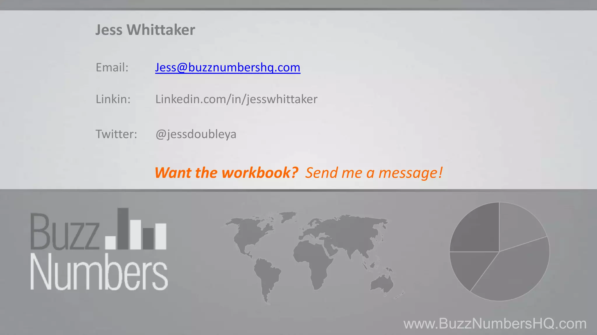 BuzzNumbers @ iStrategy Sydney 2012 | PPT