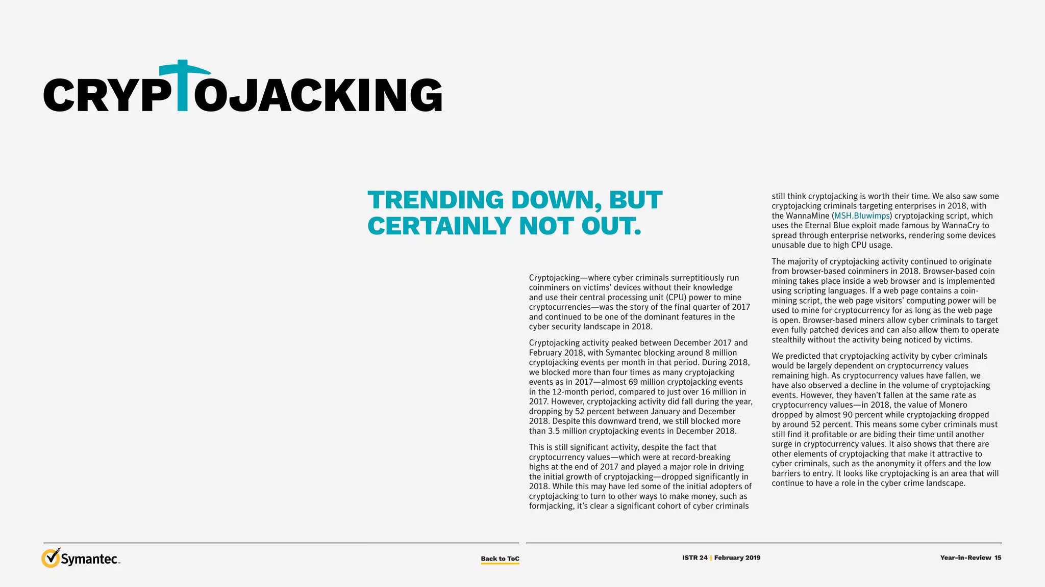 ISTR Internet Security Threat Report 2019 | PDF